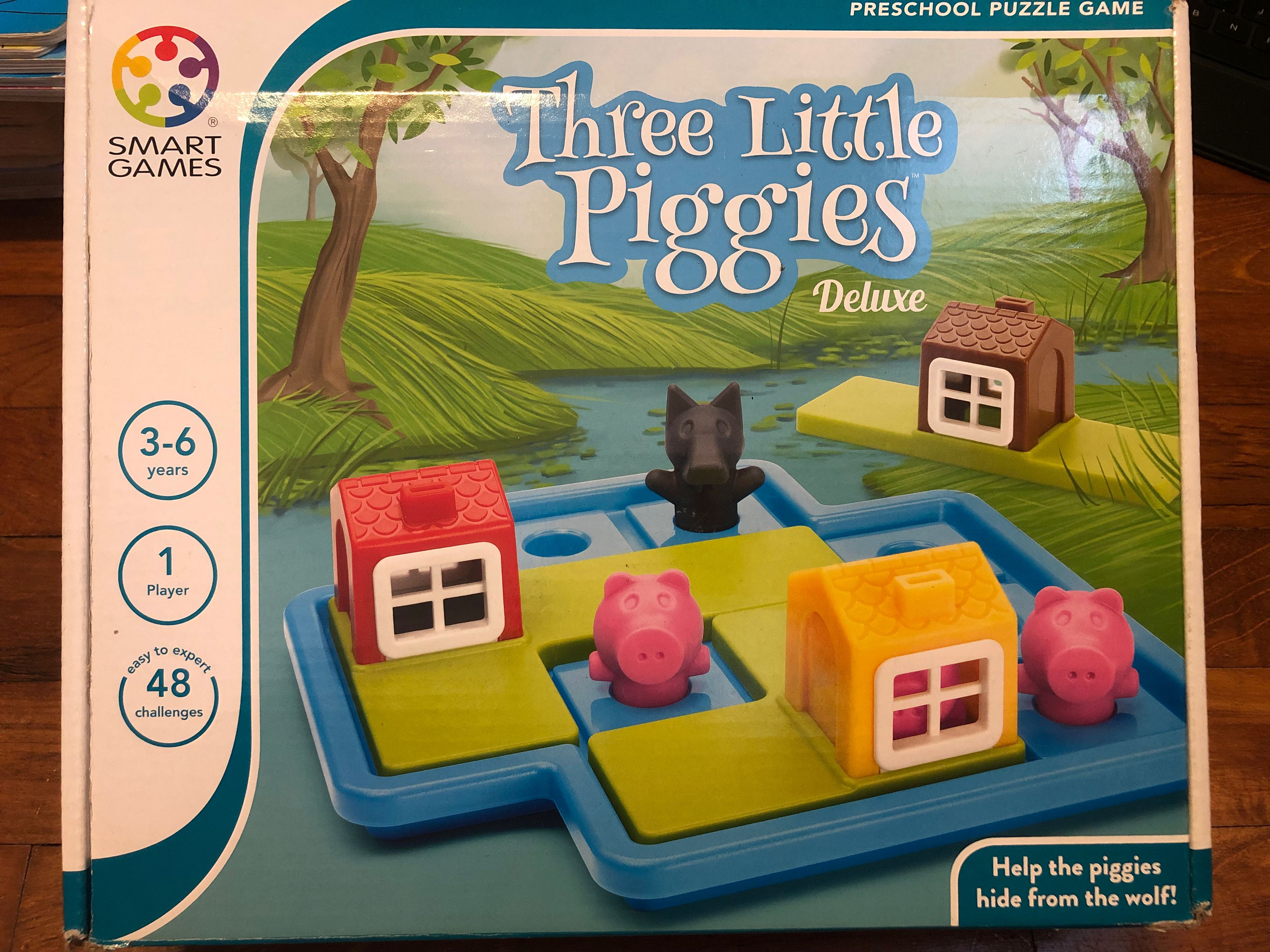 Original Smart Games: Three Little Pigs, Hobbies & Toys, Toys & Games ...