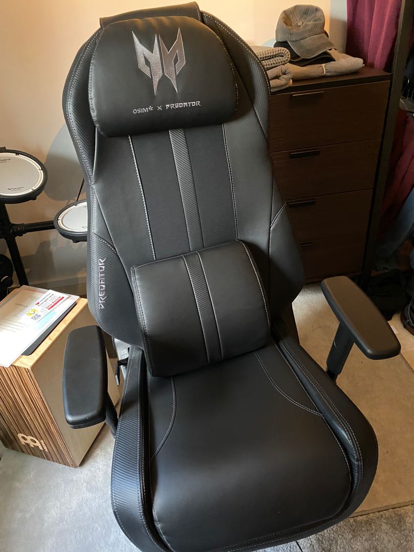 Osim X Predator Gaming chair, Furniture & Home Living, Furniture ...