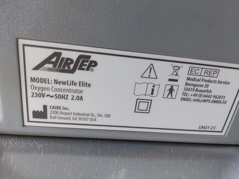 Oxygen Concentrator (Newlife Elite)5l, Health & Nutrition, Assistive ...