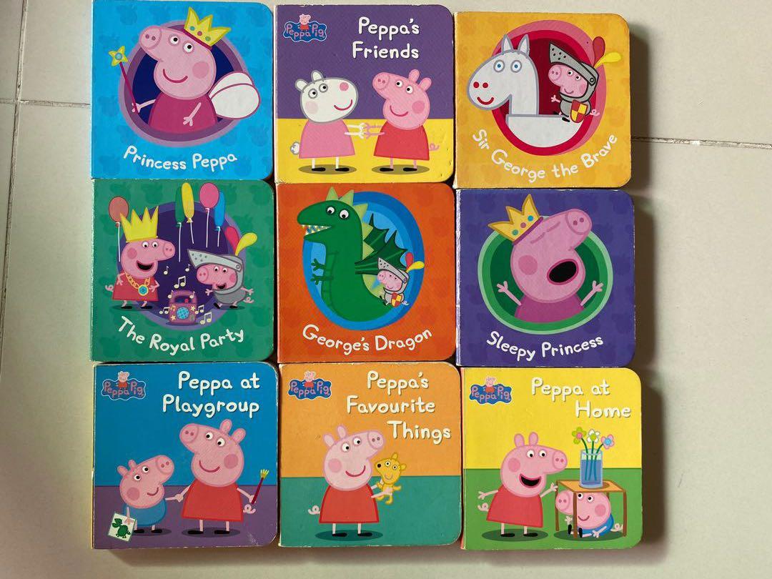 Peppa pig mini board Books, Hobbies & Toys, Books & Magazines, Children ...