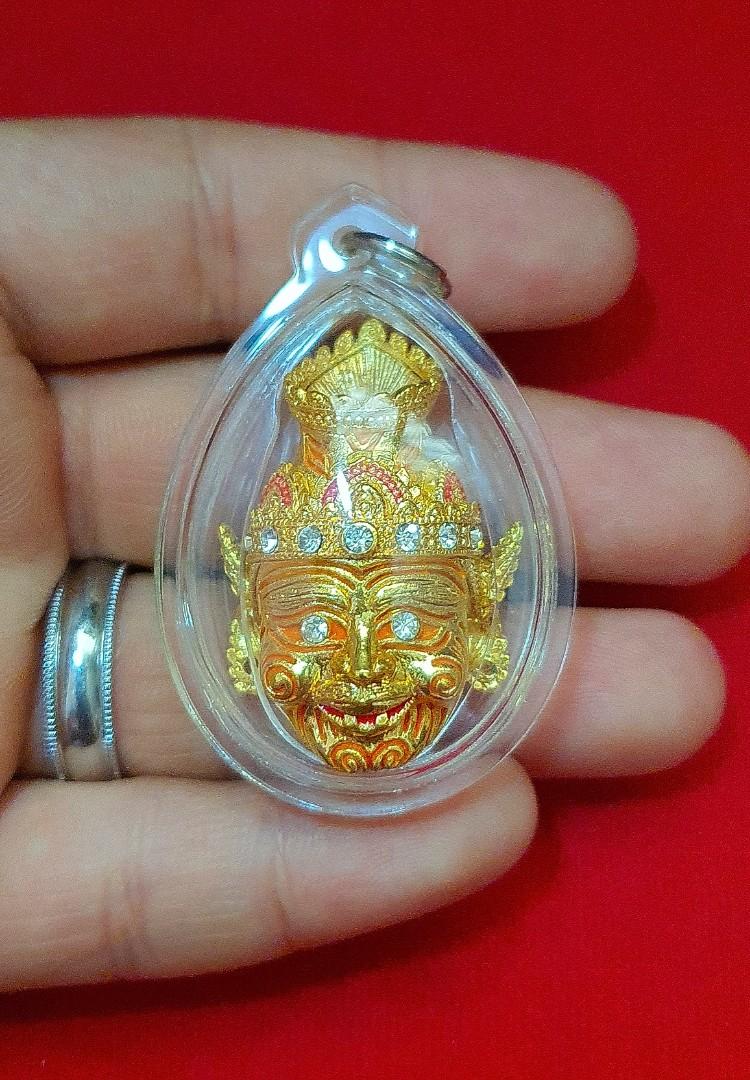 Phra Lersi sien with temple box Wat Bang Phra , BE 2552 LP Sam Ang ...