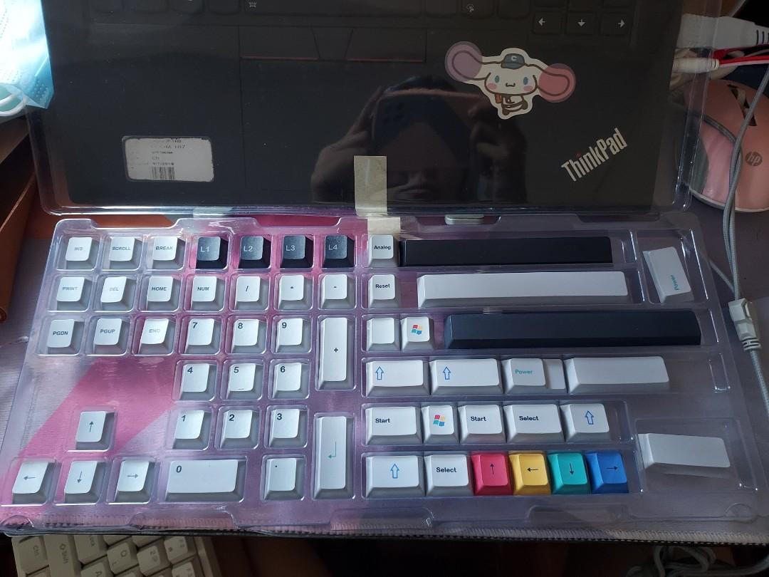 Playstation One-Inspired Mechanical Keyboard Keycaps, Computers & Tech ...