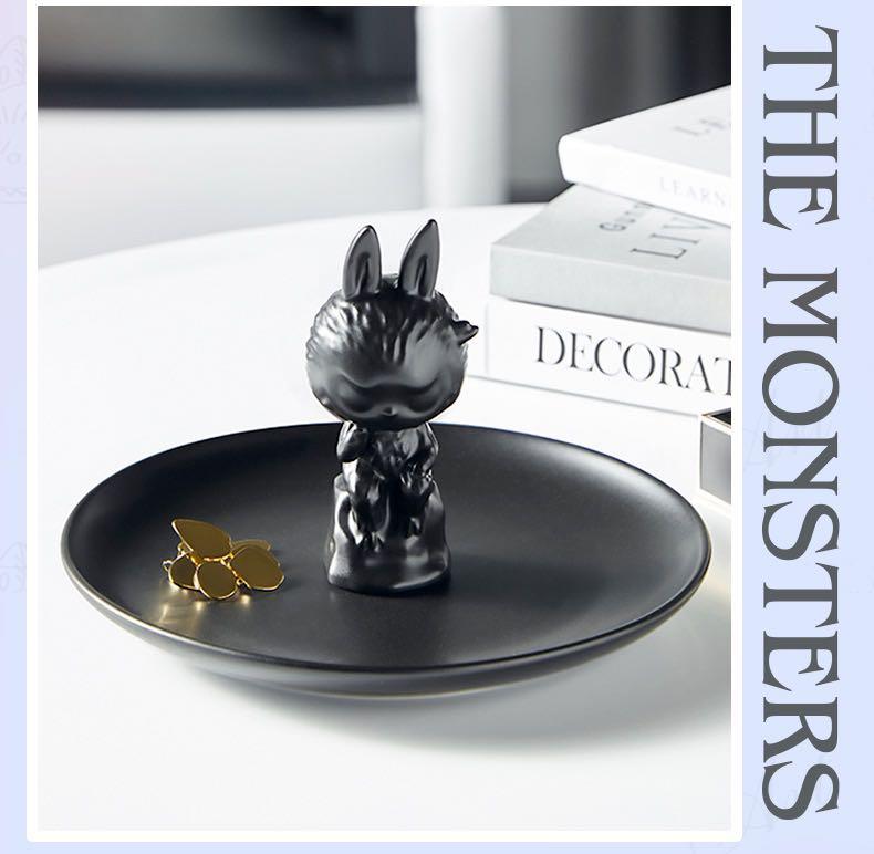 Popmart Labubu plate, Furniture & Home Living, Kitchenware & Tableware ...