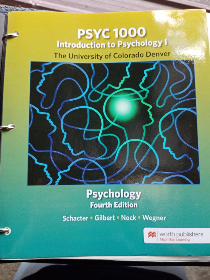PSYC 1000: Introduction to Psychology I, Hobbies & Toys, Books & Magazines, Textbooks on Carousell
