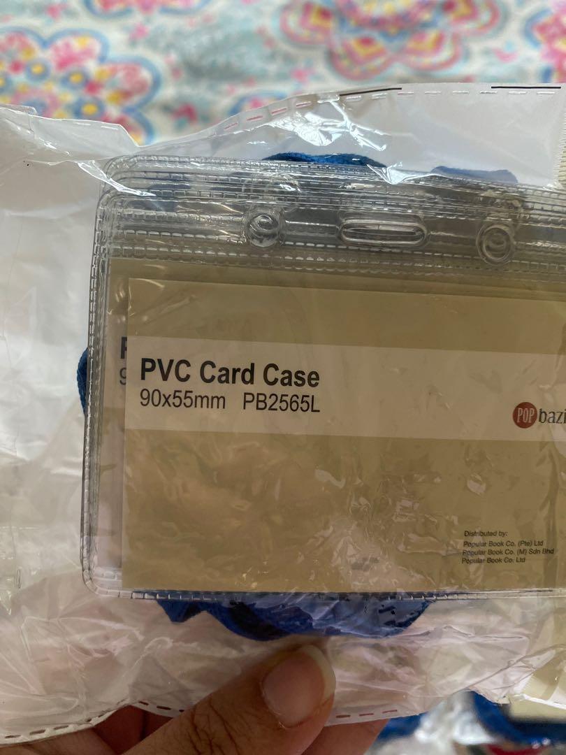 PVC CARD CASE, Hobbies & Toys, Stationery & Craft, Other Stationery ...