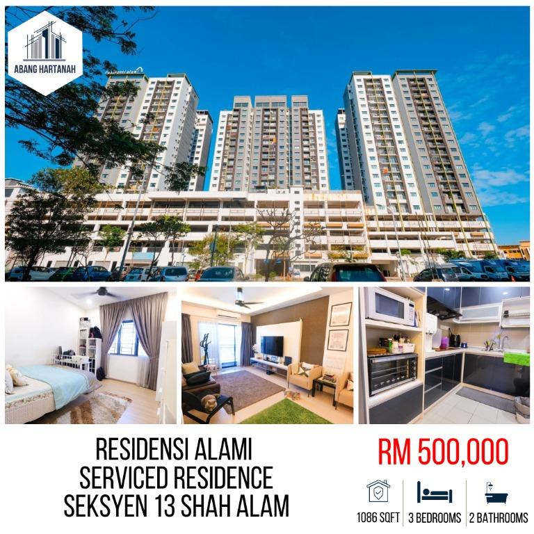 Residensi Alami Serviced Residence, Seksyen 13 Shah Alam, Property, For ...