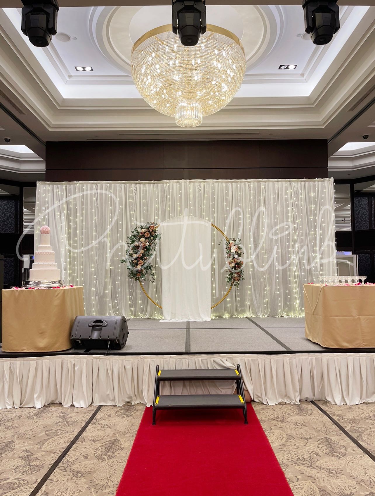 [SETUP] Stage Backdrop for Wedding/ Birthday/ Event, Lifestyle Services ...