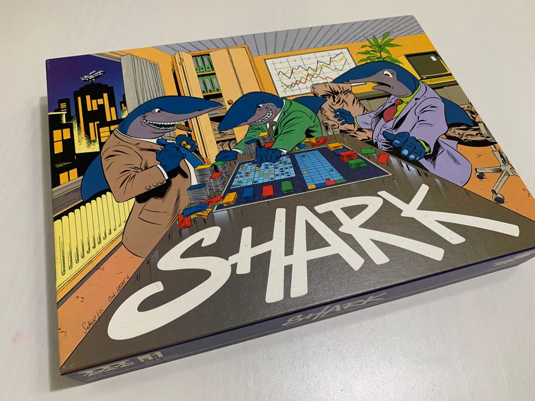 Shark boardgame, Hobbies & Toys, Toys & Games on Carousell