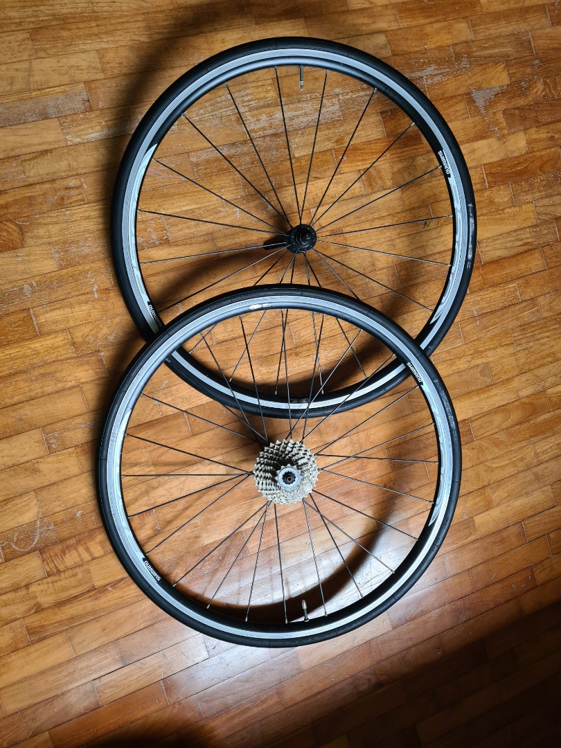 Shimano R500 wheelset, Sports Equipment, Bicycles & Parts, Parts ...