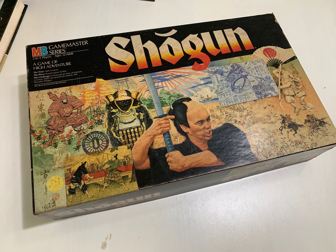 Shogun/Samurai Swords boardgame (gamemaster series), Hobbies & Toys ...