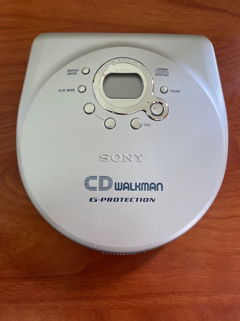 Sony CD Walkman Discman D-E770, 音響器材, 音樂播放裝置 MP3及CD Player - Carousell