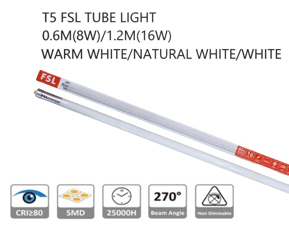 T5 FSL LED TUBE, Furniture & Home Living, Lighting & Fans, Lighting on Carousell
