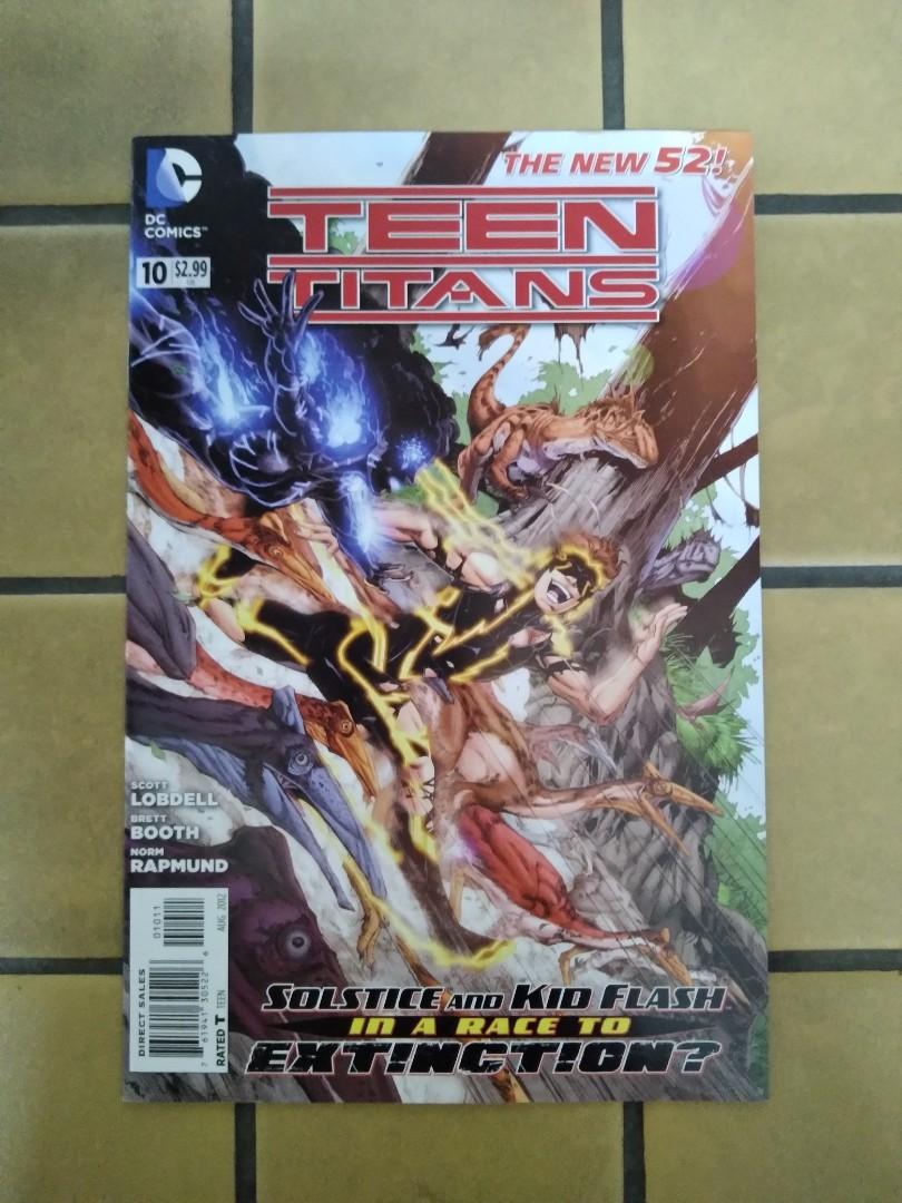 Teen Titans #10 ( Brett Booth - Cover Art ) DC Comics, Hobbies & Toys ...