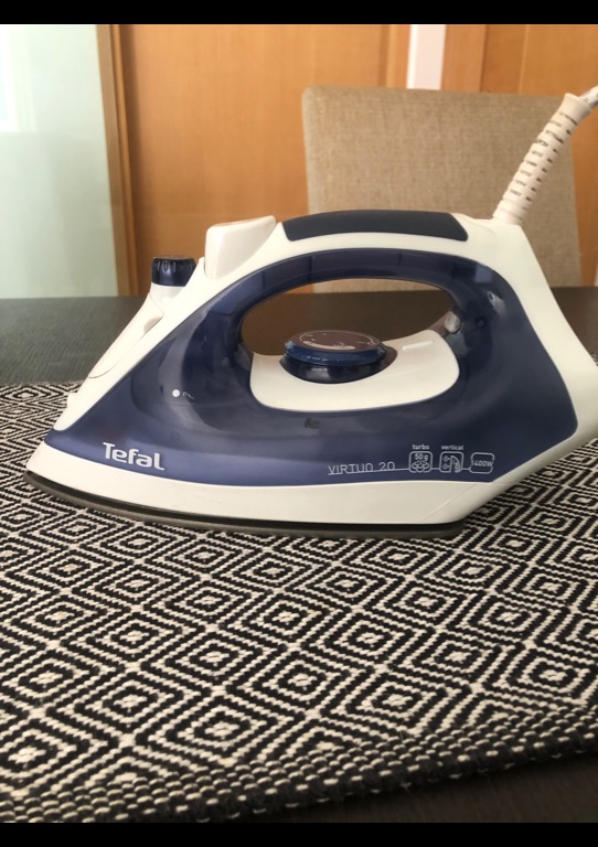 TEFAL Iron FV1320- Steam/1400W, TV & Home Appliances, Washing Machines ...
