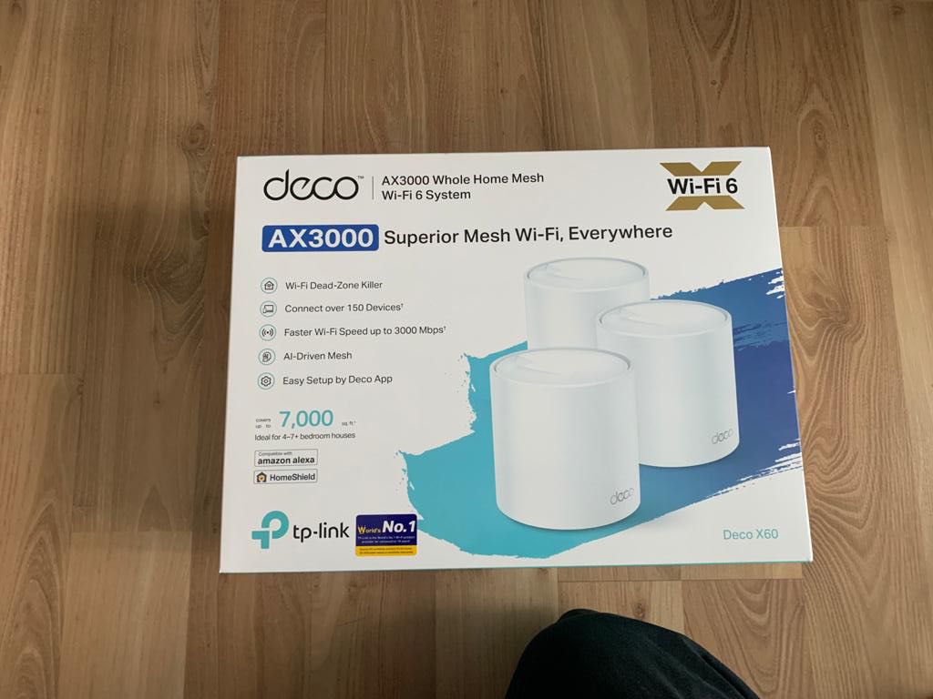 TP-Link Deco AX3000 mesh router (1 unit), Computers & Tech, Parts ...