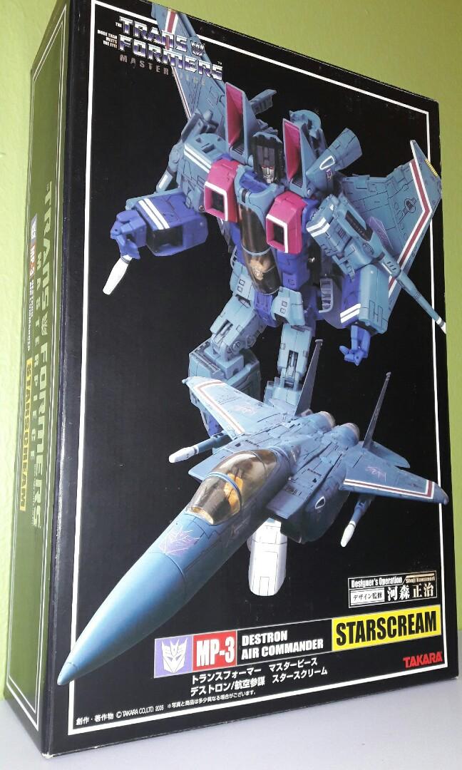 TRANSFORMERS MASTERPIECE MP03 STARSCREAM MP-03 TAKARA BIB COMPLETE ...