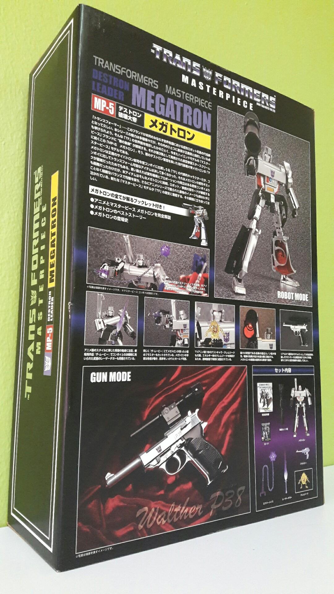 TRANSFORMERS MASTERPIECE MP-5 MEGATRON MP5 MP05 MISB, Hobbies & Toys ...