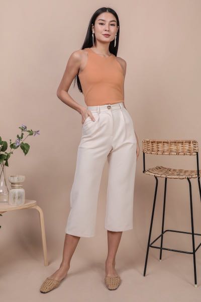 TTR demi racerfront top, Women's Fashion, Tops, Sleeveless on Carousell