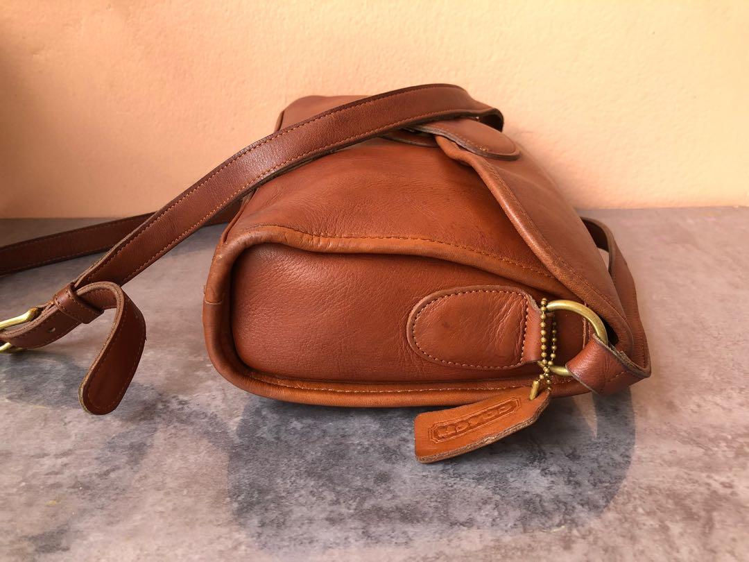 Vintage Coach Devon in British Tan, Luxury, Bags & Wallets on Carousell