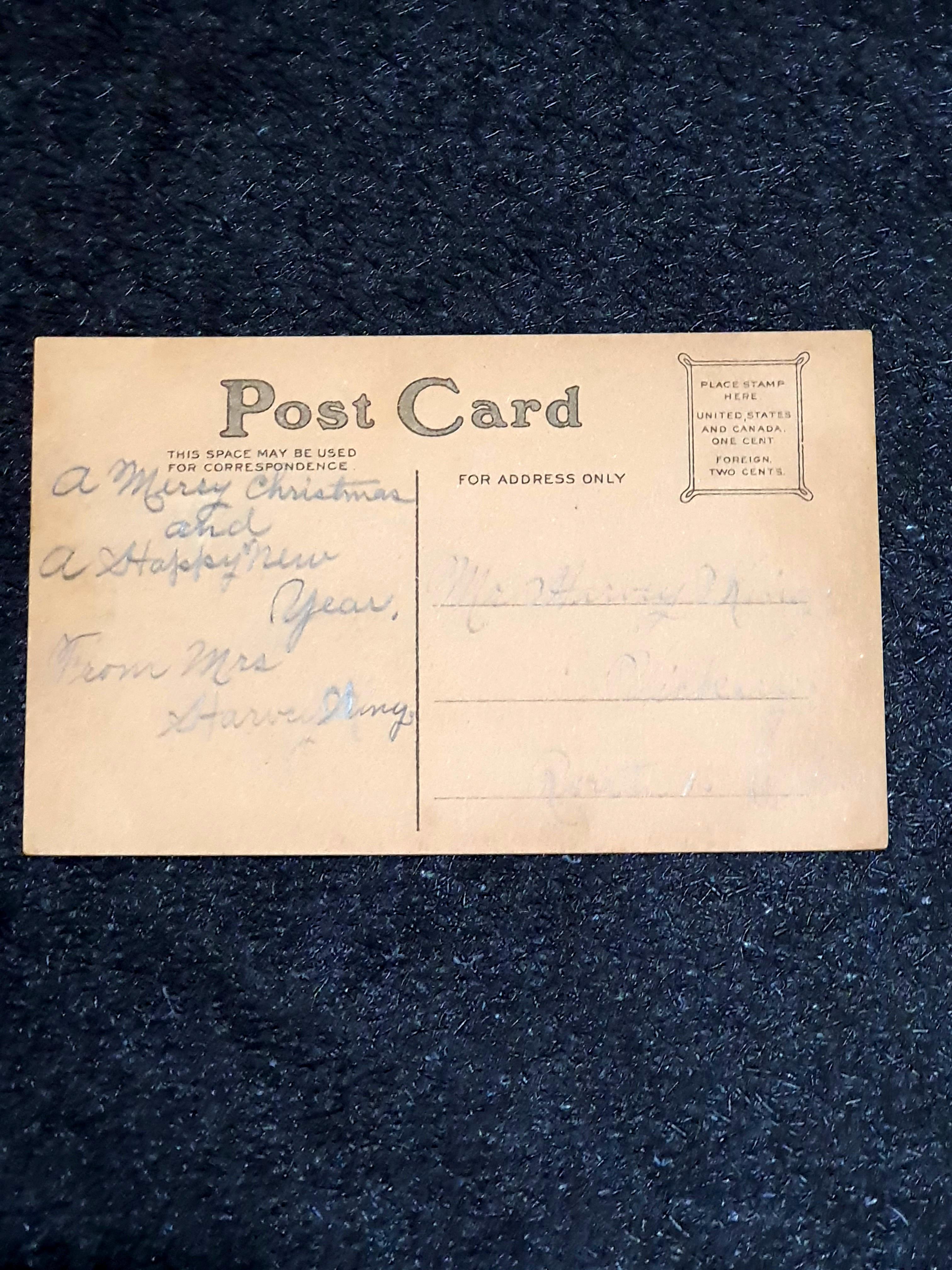 Vintage US Postcard: The Farm Yard, Hobbies & Toys, Memorabilia ...