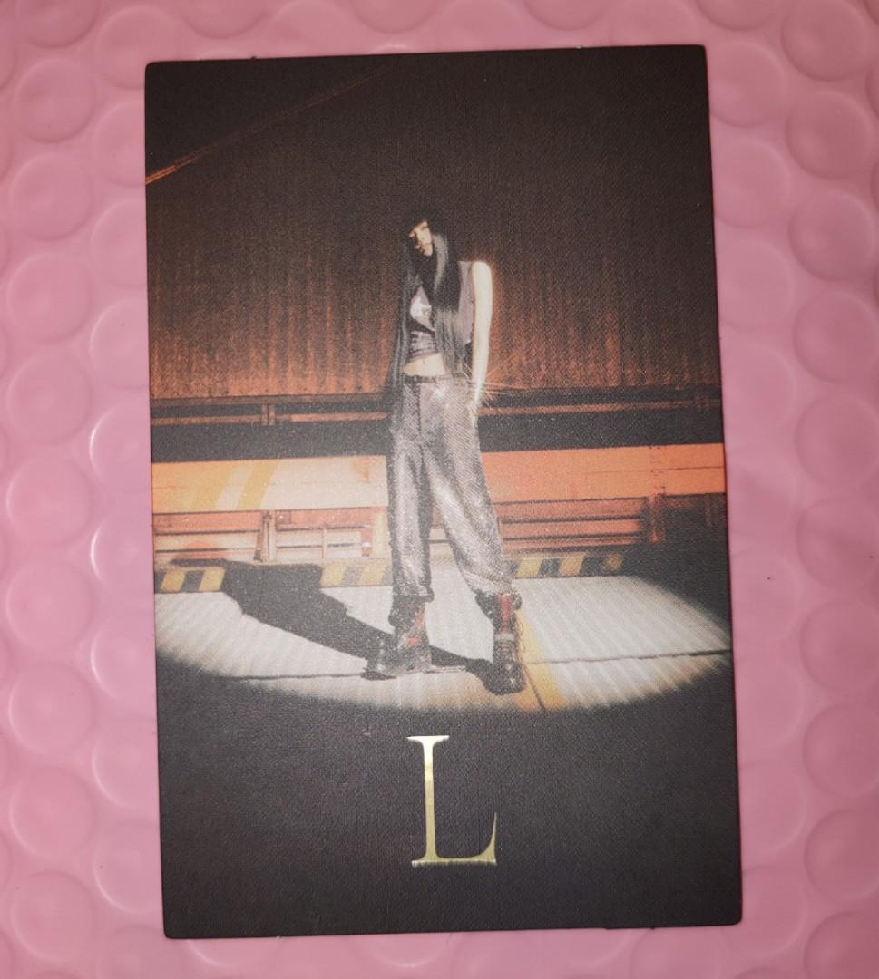 WTS Blackpink Lisa lalisa album first pressed rare gold photocard ...