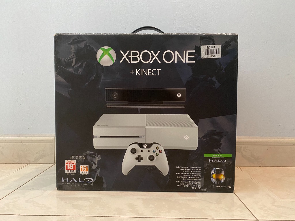 Xbox One (500 GB) + Kinect (Full Working Set with Consoles and Games ...