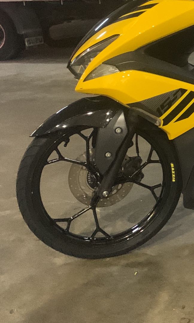 Xtero 17 inch rims for Aerox/Nvx, Motorcycles, Motorcycle Accessories ...