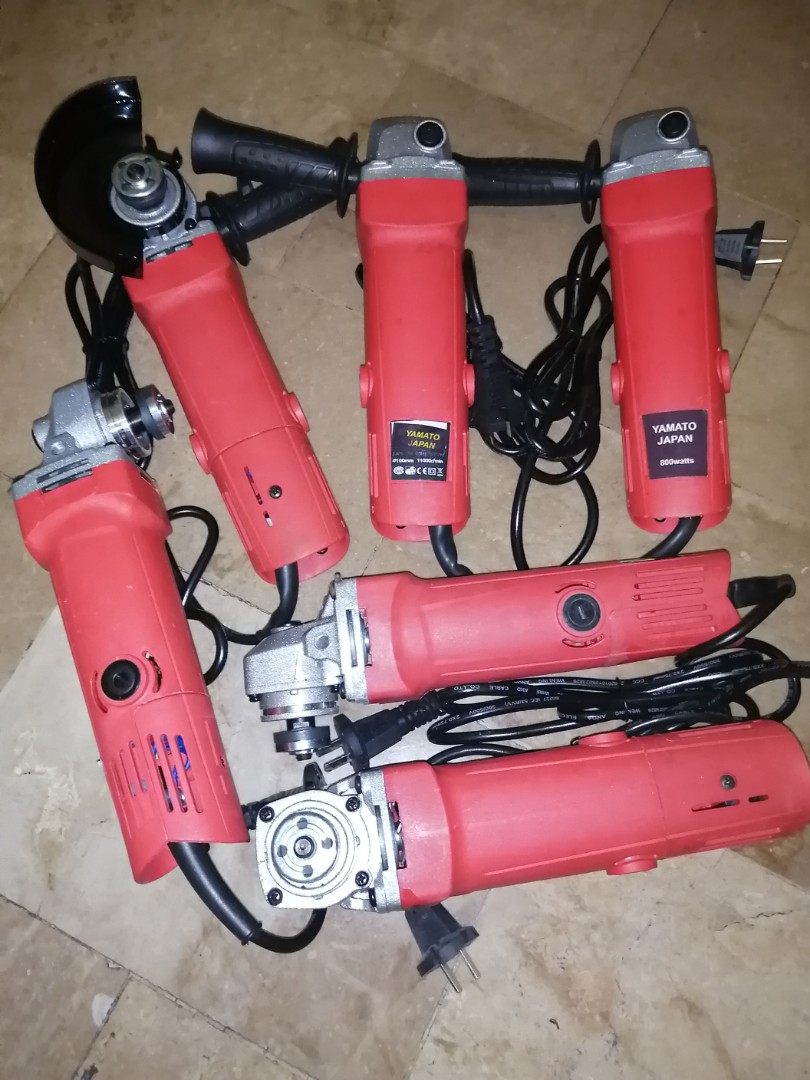 YAMATO JAPAN HIGH QUALITY ANGLE GRINDER 100MM 800W 220V, Commercial ...