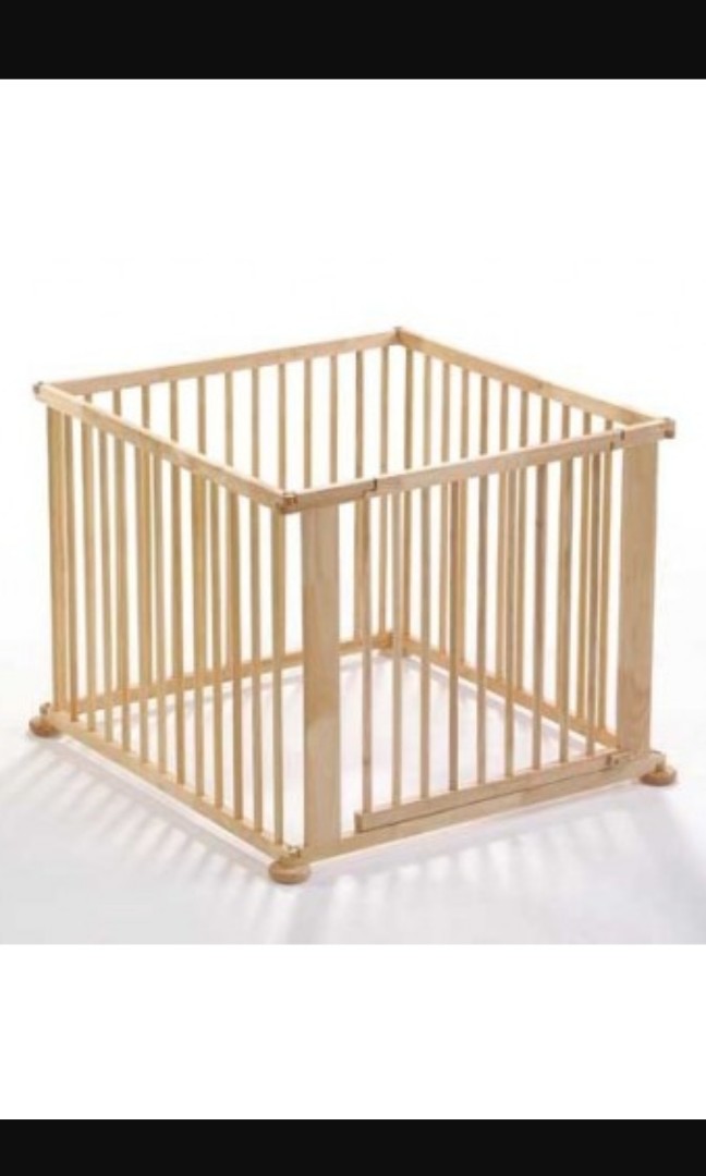 4 sided play pen, Babies & Kids, Baby Nursery & Kids Furniture, Cots ...
