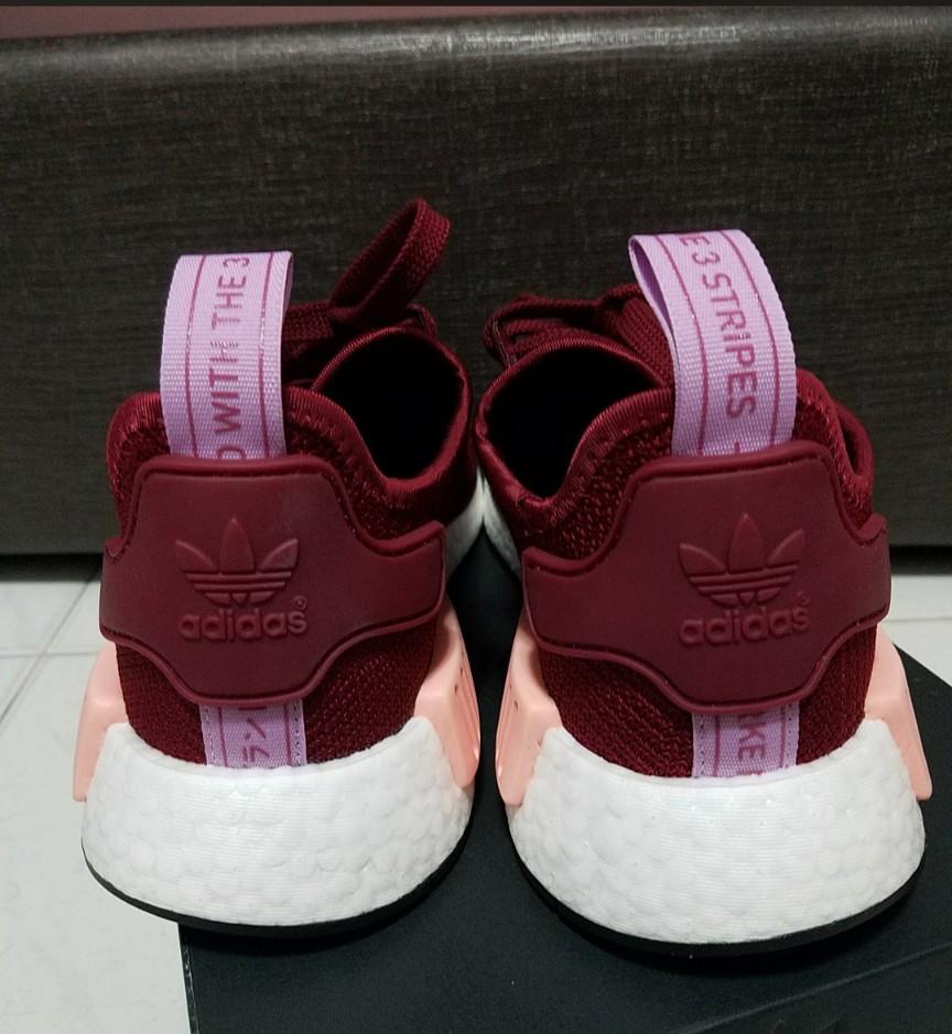Adidas NMDs R1 Red US 8.5, Luxury, Sneakers & Footwear on Carousell