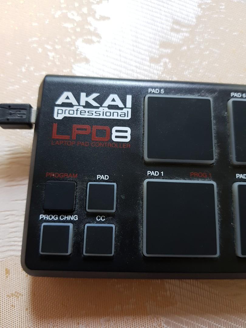 Akai Professional LPD8, Audio, Other Audio Equipment on Carousell