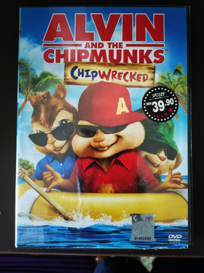 Alvin And The Chipmunks Chipwrecked Dvd