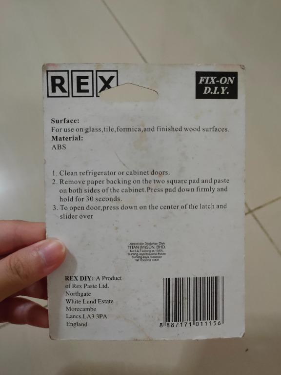 BNIB REX Safety Hatch Lock, Babies & Kids, Baby Nursery & Kids ...