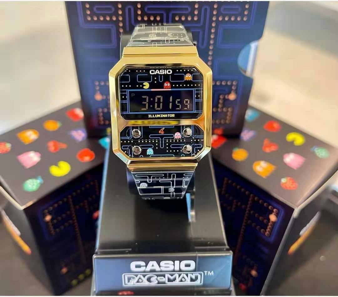 Brand New Casio Pac Man Limited Edition Watch, Luxury, Watches on Carousell