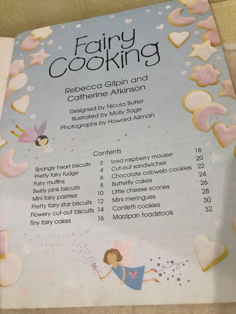 Buku resep kue Fairy Cooking, Buku & Alat Tulis, Buku Anak-Anak di ...