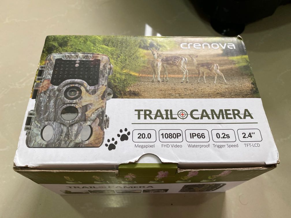 Crenova Digital Trail Camera PH760, Photography, Cameras on Carousell