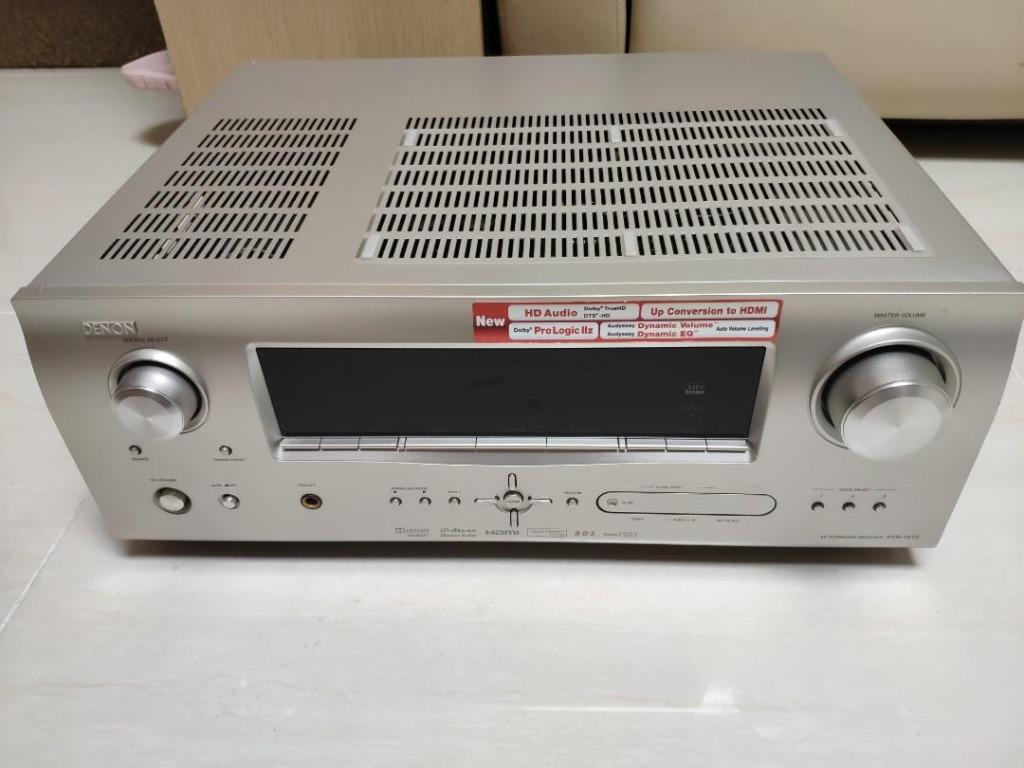 DENON AVR-1610 家庭劇院 AV 環繞擴大機, 音響器材, Soundbar、揚聲器、藍牙喇叭、耳擴 - Carousell