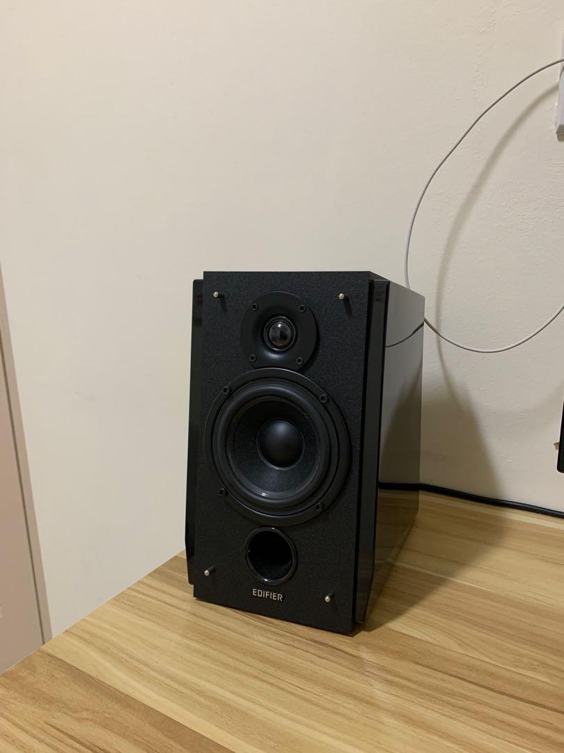 Edifier R1850DB Bookshelf Bluetooth Speakers Subwoofer Black, Audio ...