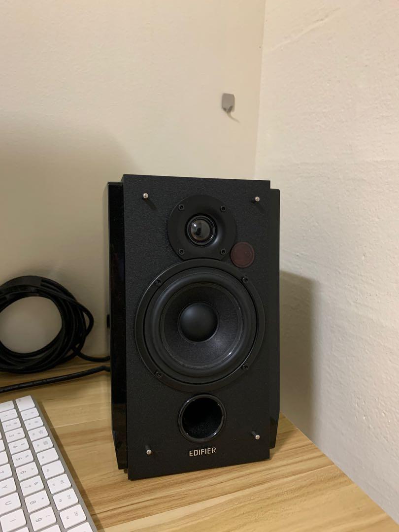 Edifier R1850DB Bookshelf Bluetooth Speakers Subwoofer Black, Audio ...