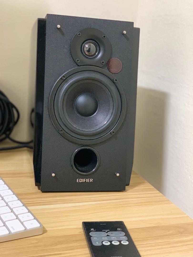 Edifier R1850DB Bookshelf Bluetooth Speakers Subwoofer Black, Audio ...