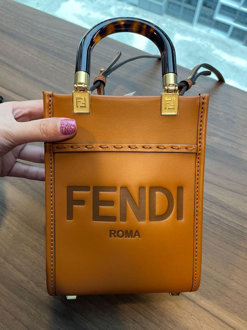 Fendi Mini Sunshine Shopper, Luxury, Bags & Wallets on Carousell