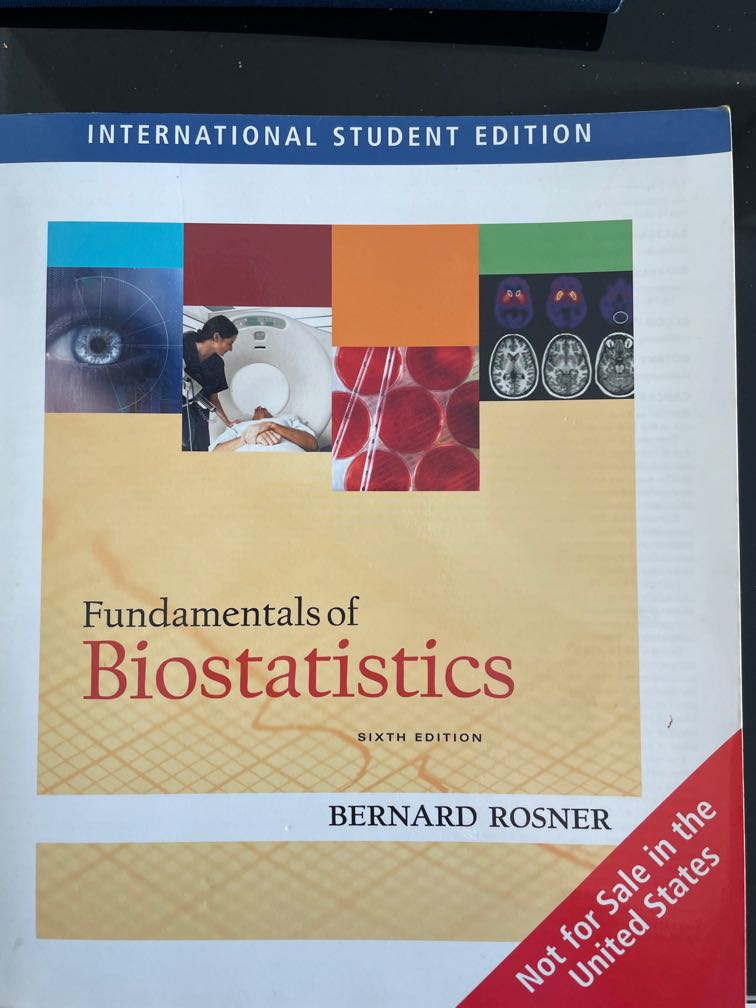 Fundamental of Biostatistics - 6th Ed, Hobbies & Toys, Books & Magazines, Textbooks on Carousell
