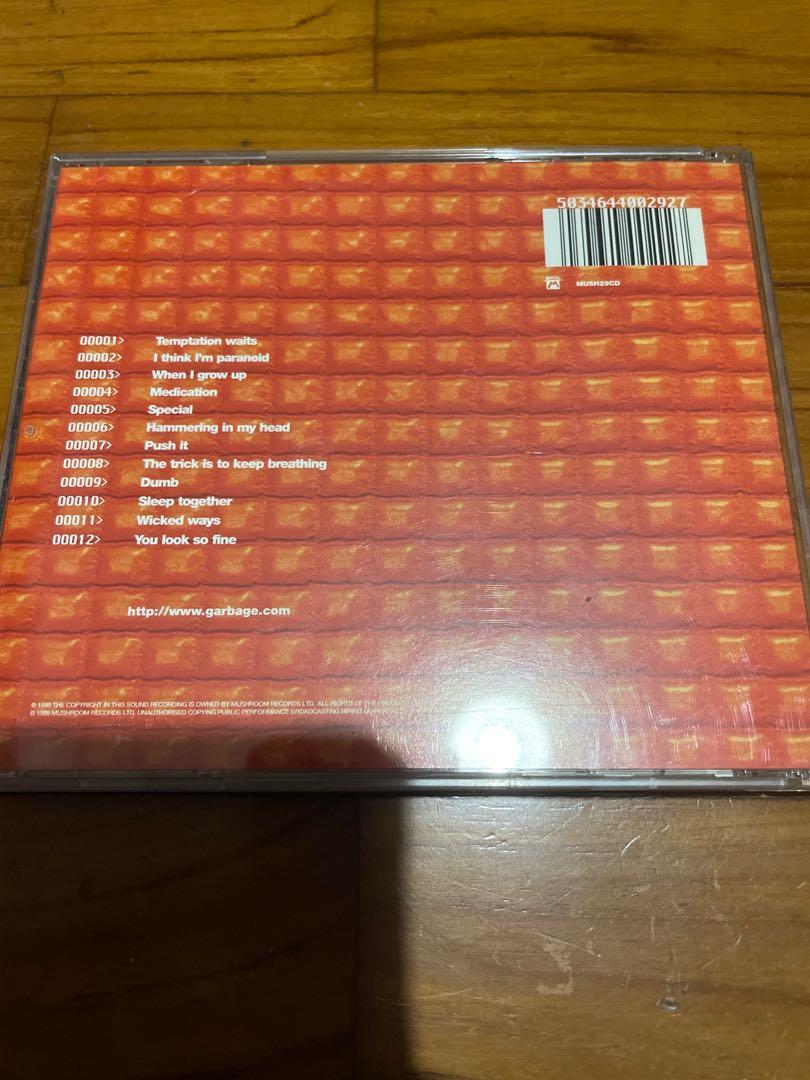 Garbage CD, Hobbies & Toys, Music & Media, CDs & DVDs on Carousell