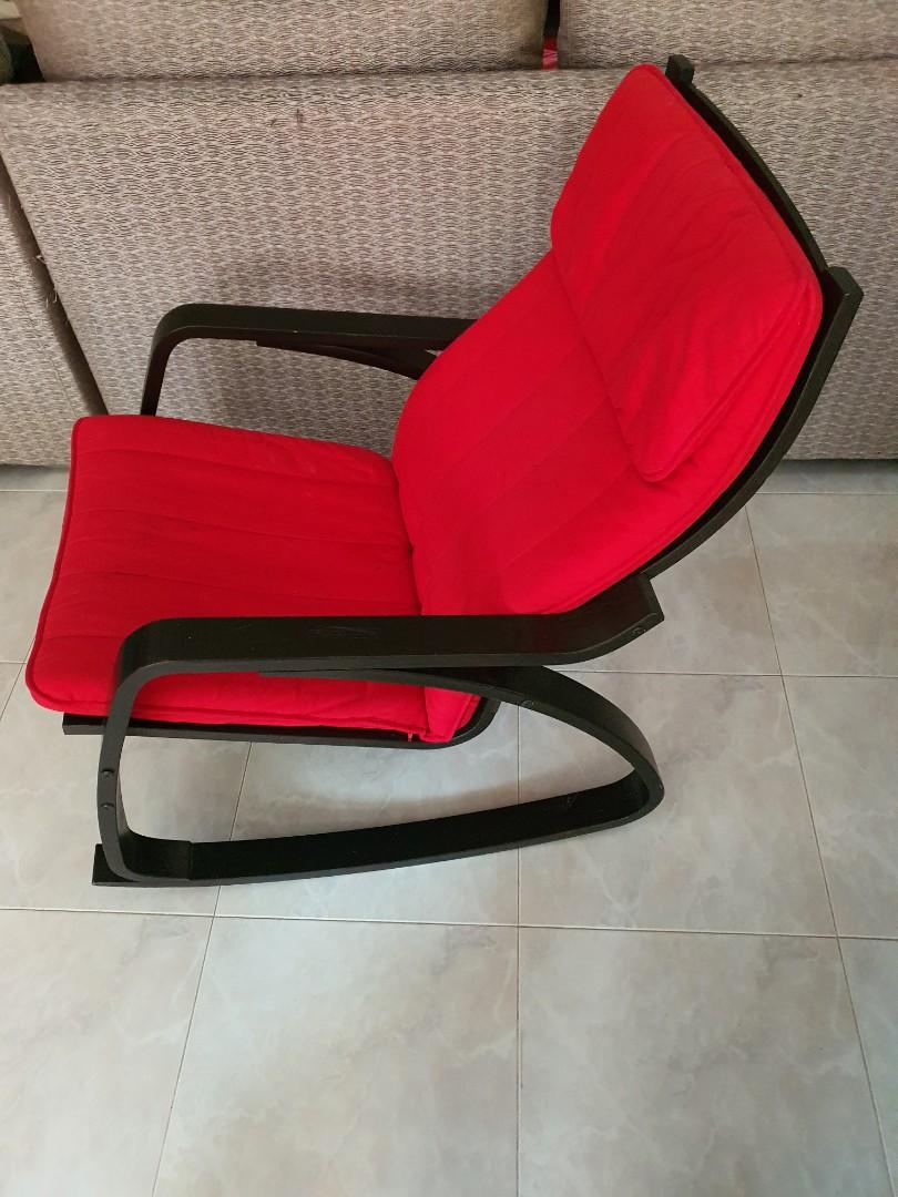 IKEA Rocker chair, Furniture & Home Living, Furniture, Chairs on Carousell
