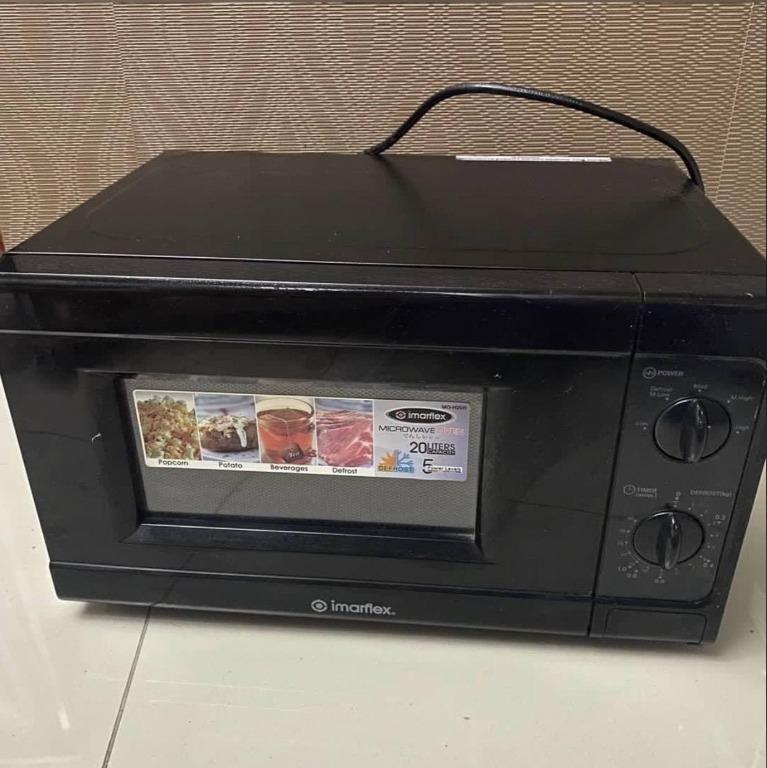 Imarflex Microwave Oven MO-H20R (Black), TV & Home Appliances, Kitchen ...