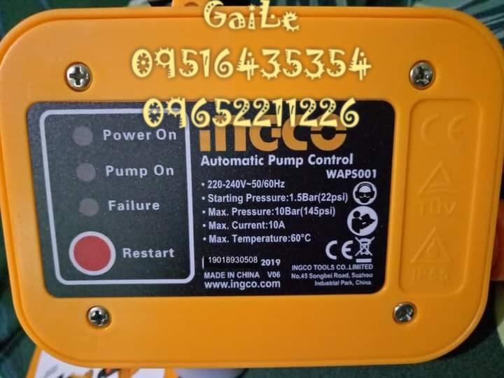 INGCO Automatic Pump Control Switch on Carousell
