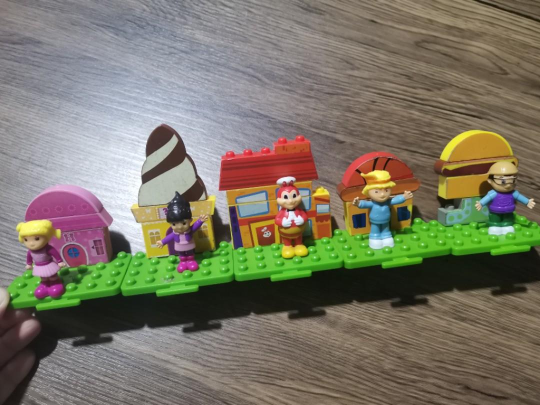 JOLLIBEE LEGO LIKE MINITURES COMPLETE SET COLLECTIBLES, Hobbies & Toys ...
