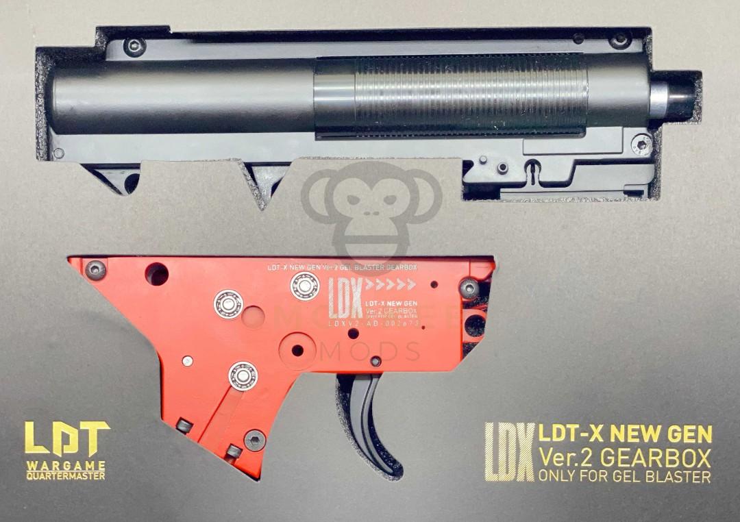LDT LDX Version 2 Gearbox with Mosfet (ARVANCED) Only for gel blaster ...