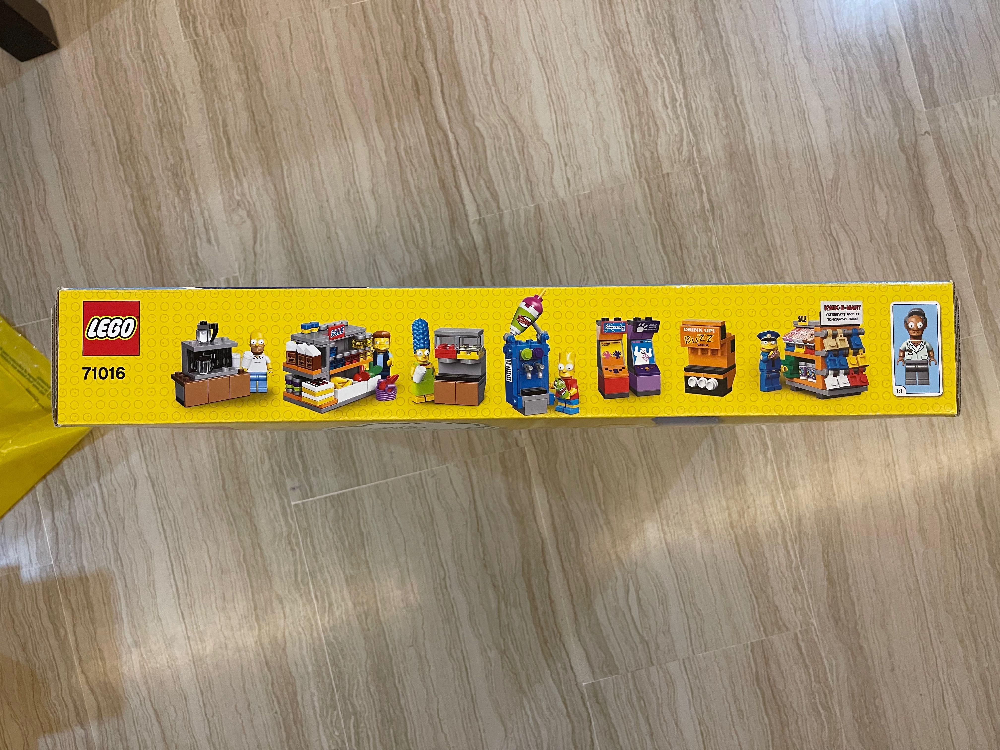LEGO 71006 The Simpsons & 71016 Kwik-E-Mart, Hobbies & Toys, Toys ...