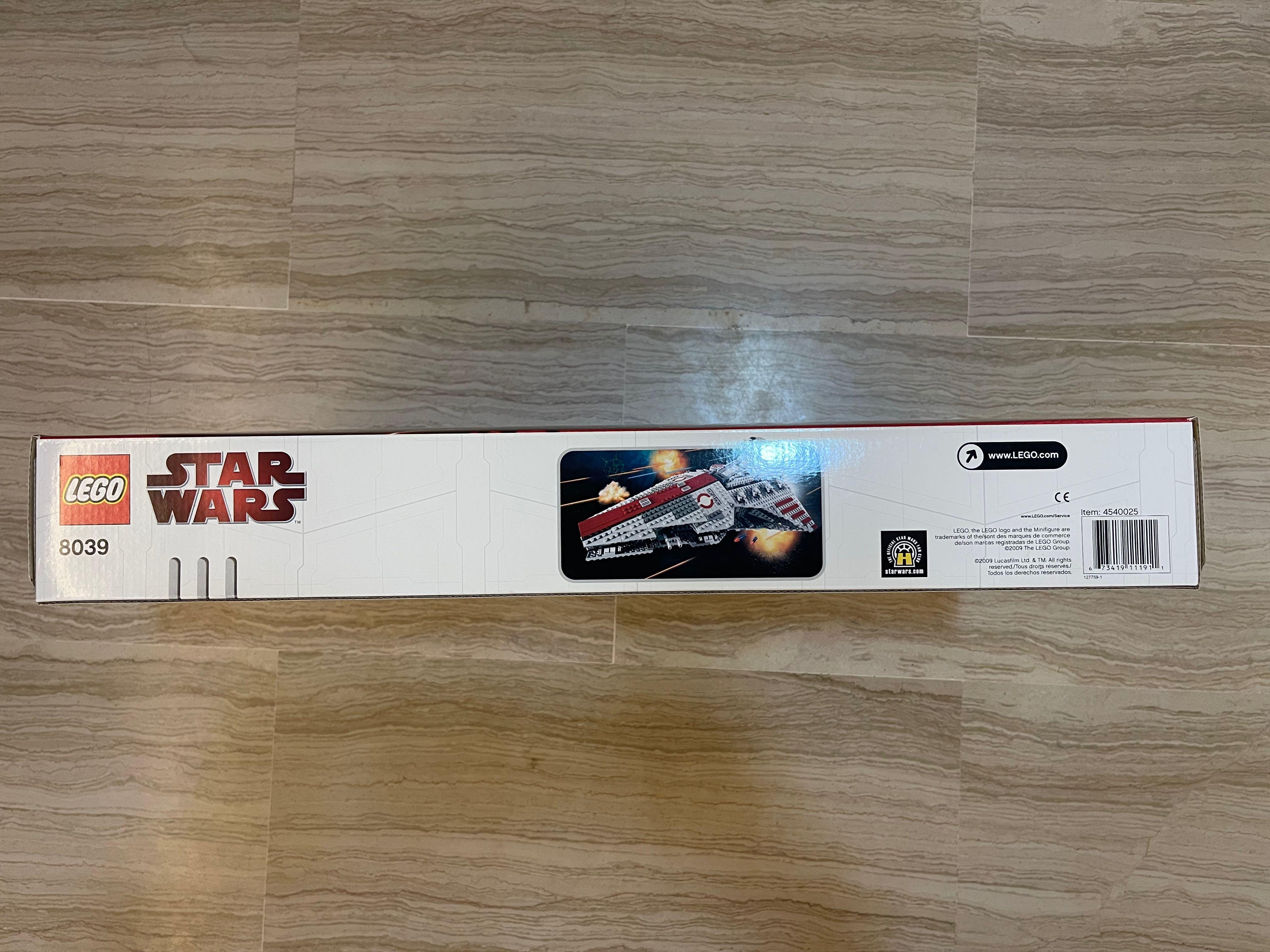 LEGO 8039 Venator-Class Republic Attack Cruiser, Hobbies & Toys, Toys ...